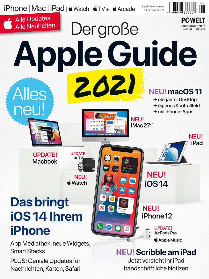 Der große Apple-Guide 2021 – am Kiosk | IT Media Publishing