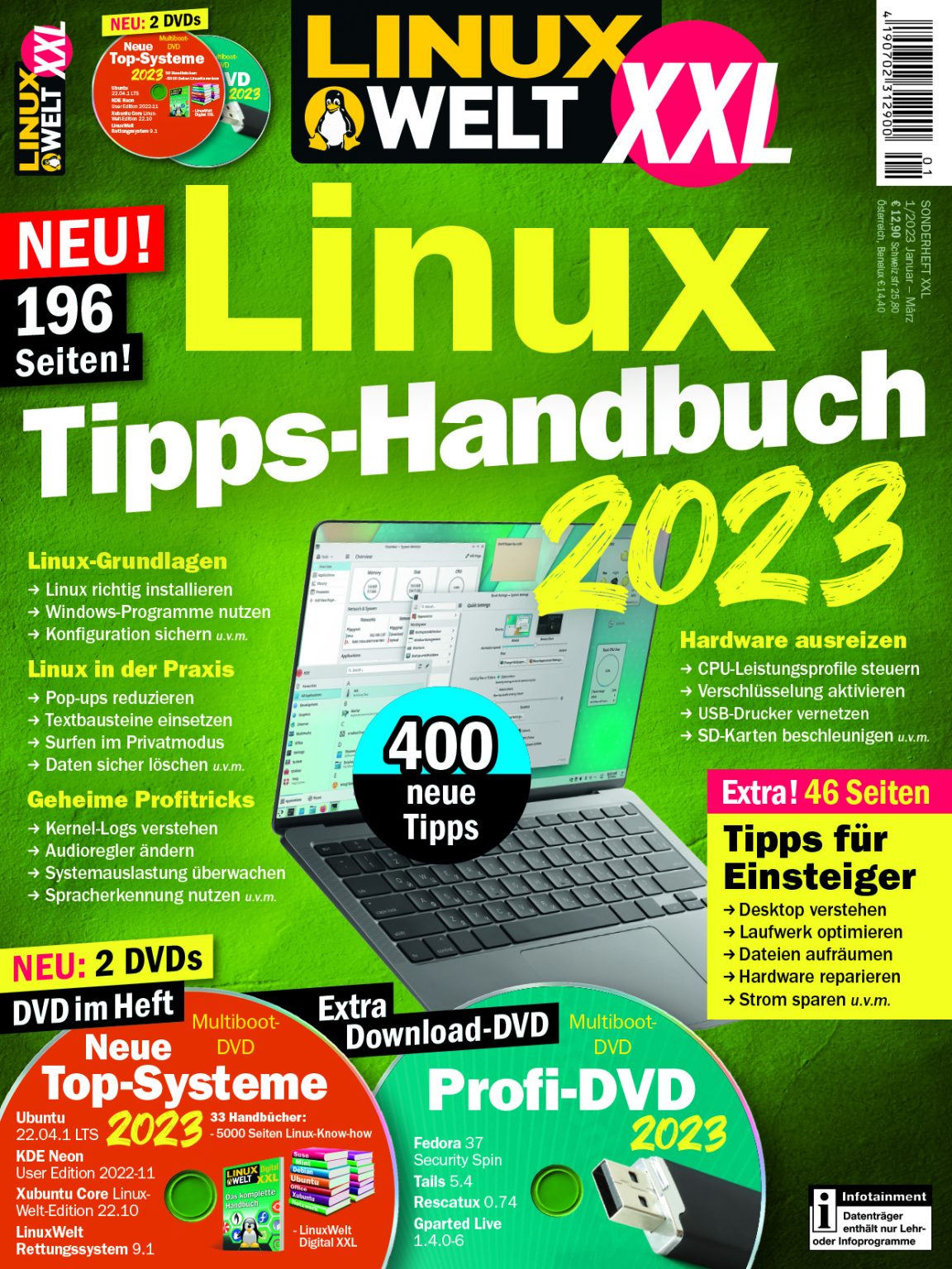 LinuxWelt XXL 1/2023 – Linux Tipps-Handbuch 2023 – am Kiosk | IT Media Publishing